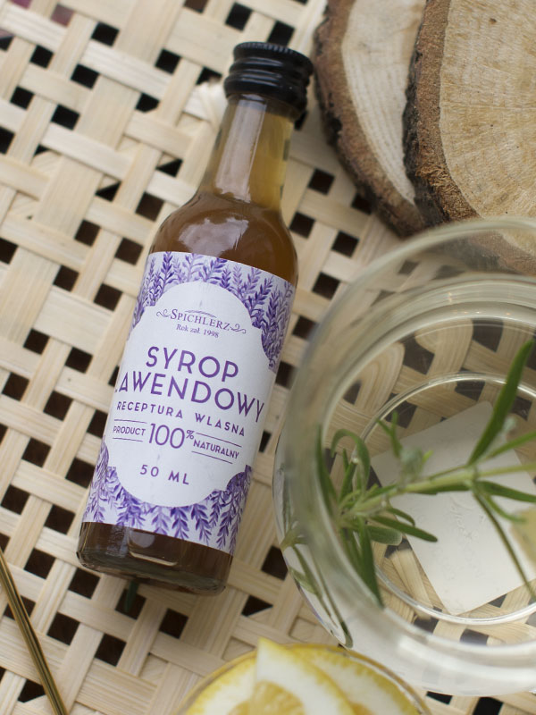 Mini Syrop lawendowy - Sklep E-Aromat